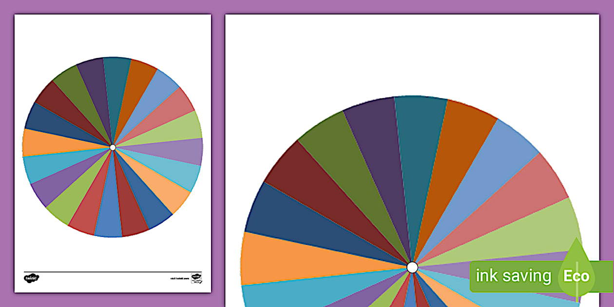Editable Name Spinner Template (teacher made) - Twinkl