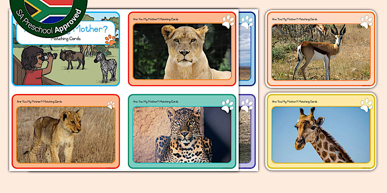 Are you my Mother? Matching Cards