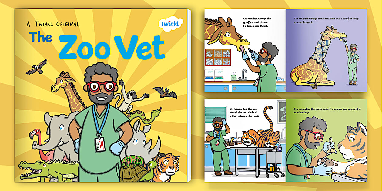 The Zoo Vet eBook - Original Children's Story