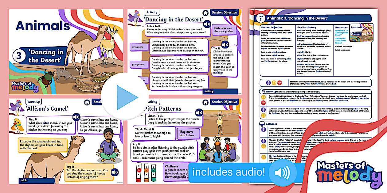 👉 Year 1 Animals - Session 3 (teacher made) - Twinkl