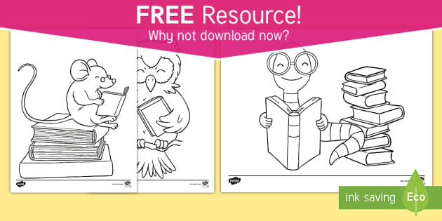 Let's Read America Coloring Sheets | Twinkl USA Resources