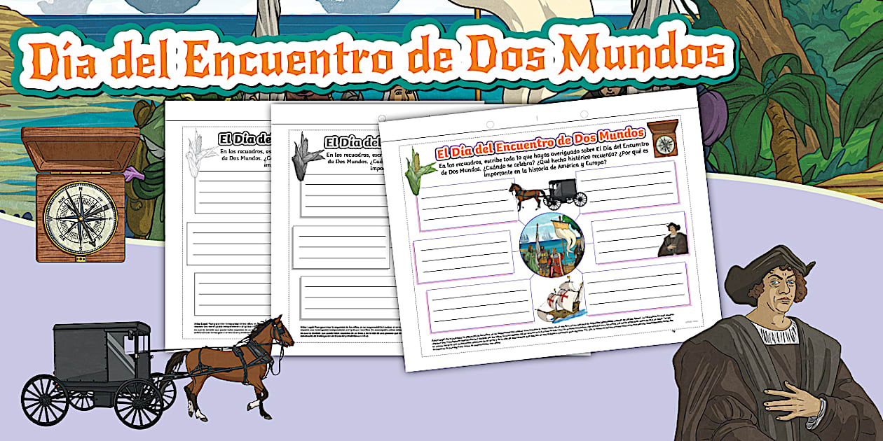 Mapa Conceptual: Día del Encuentro de Dos Mundos