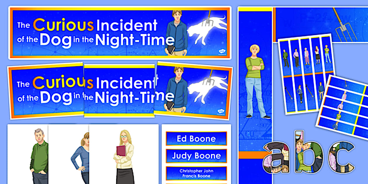 GCSE The Curious Incident of the Dog in the Night-Time Display Pack