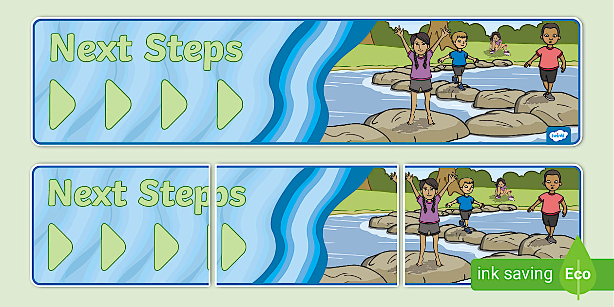 Next Steps Display Banner, Learning Goals (teacher made)