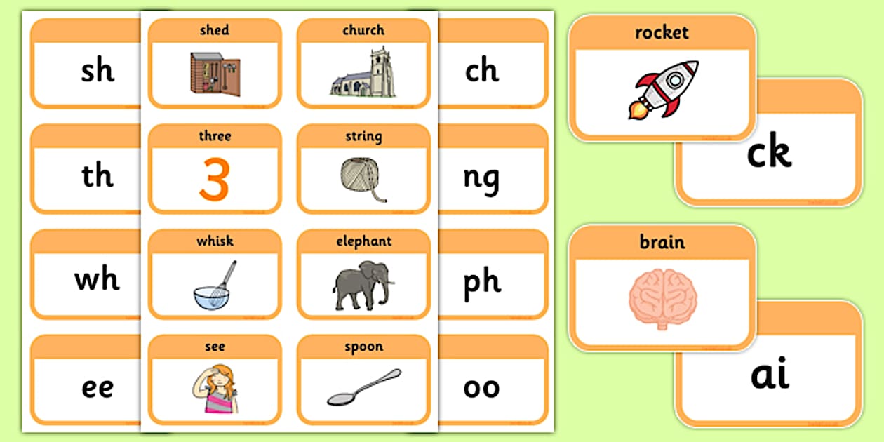 Active Literacy Stage 2 Double-Sided Flashcards - Twinkl