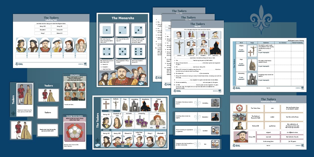 EAL - Curriculum Scaffolding Pack - History - The Tudors