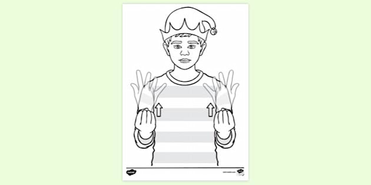 BSL Bright Colouring Sheet | Colouring Sheets (teacher made)