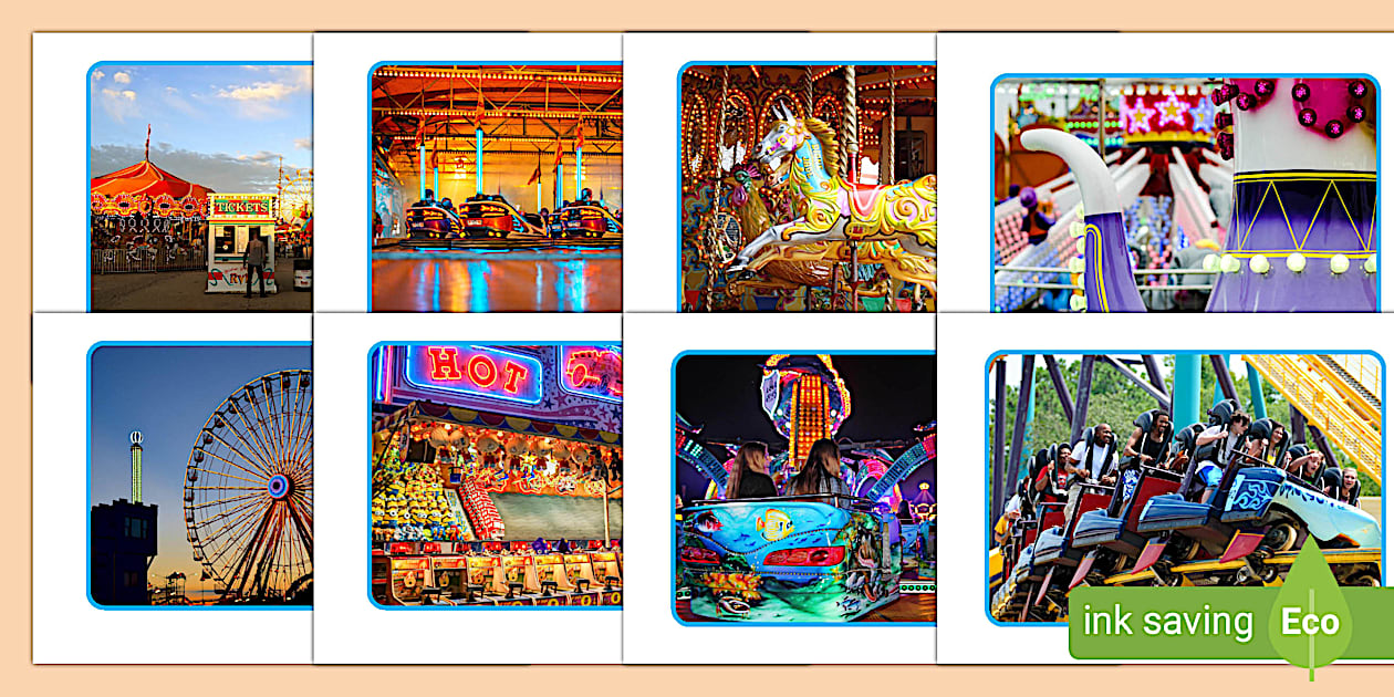 Fairground Rides Display Photos (teacher made) - Twinkl