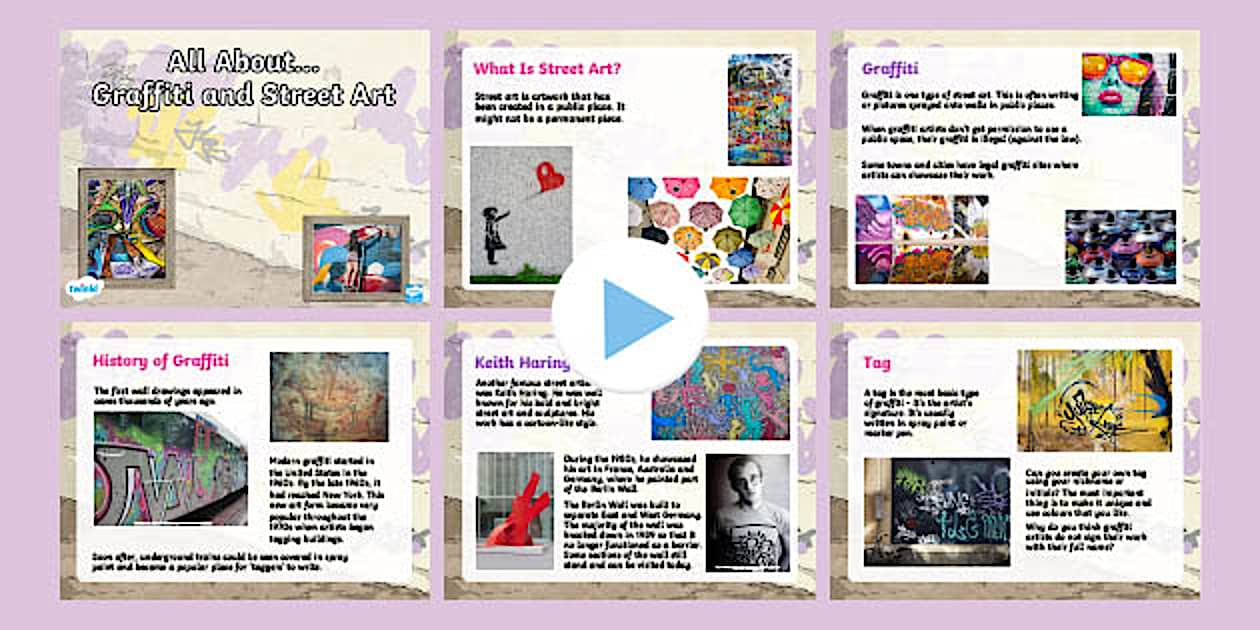 Street Art and History of Graffiti PowerPoint Presentation
