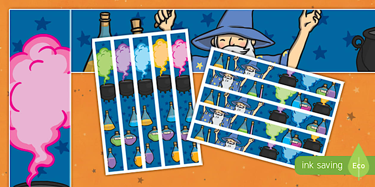 Magic Display Borders (teacher made) - Twinkl