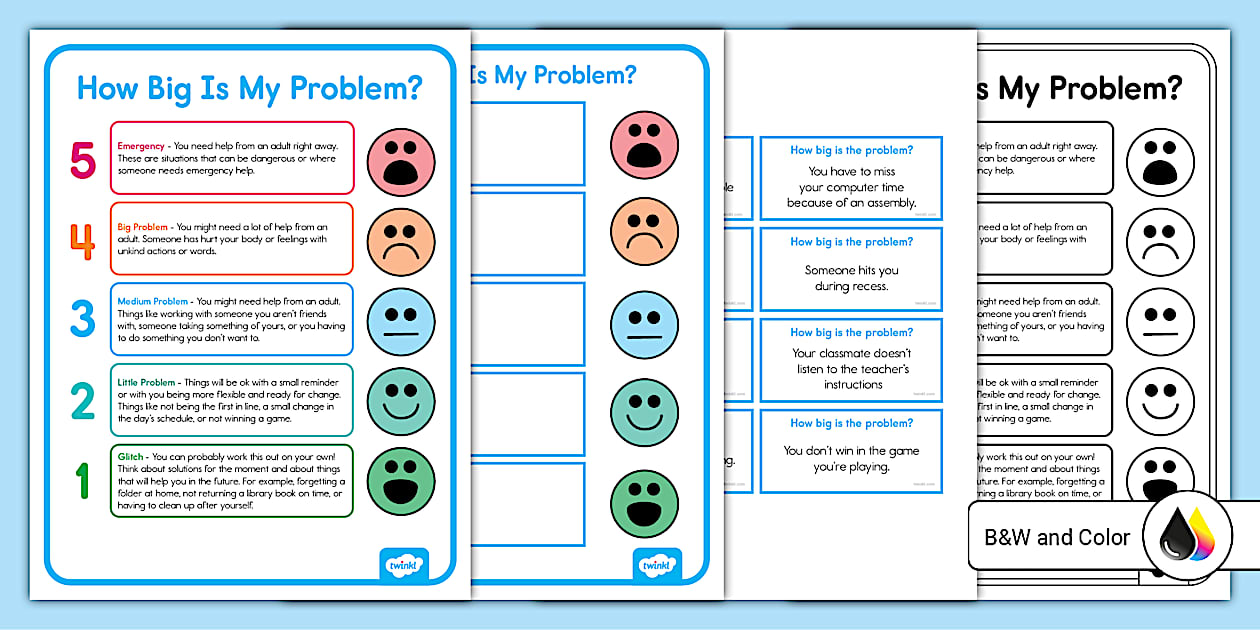 Size of the Problem Scenarios for K-2nd Grade | Twinkl USA