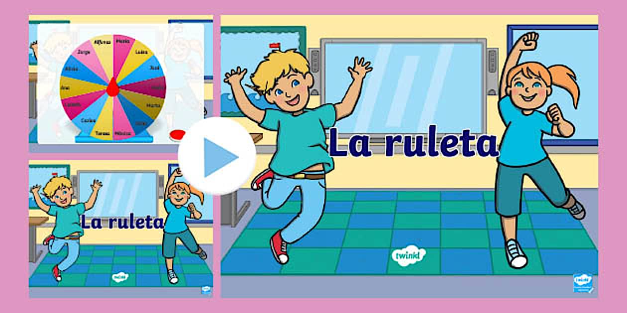 Ruleta editable en Powerpoint (Teacher-Made) - Twinkl