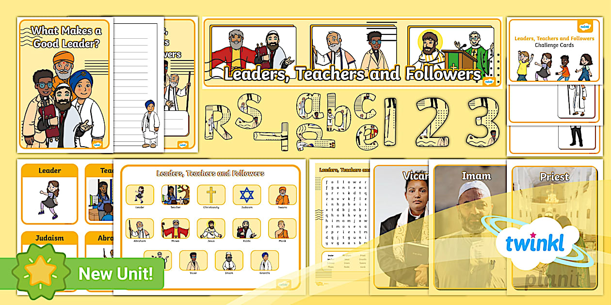 Who Are Religious Leaders? Year 2 Lesson 6