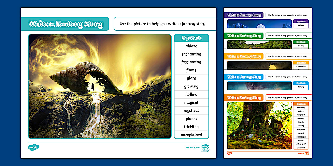 Fantasy Story Inspirational Photo Pack (teacher made)