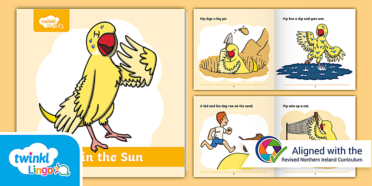 Pip in the Sun Story (teacher made) - Twinkl