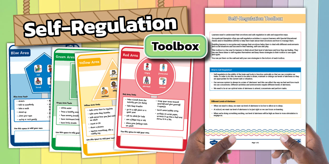 Self-Regulation Toolbox | SEND | Twinkl Inclusion