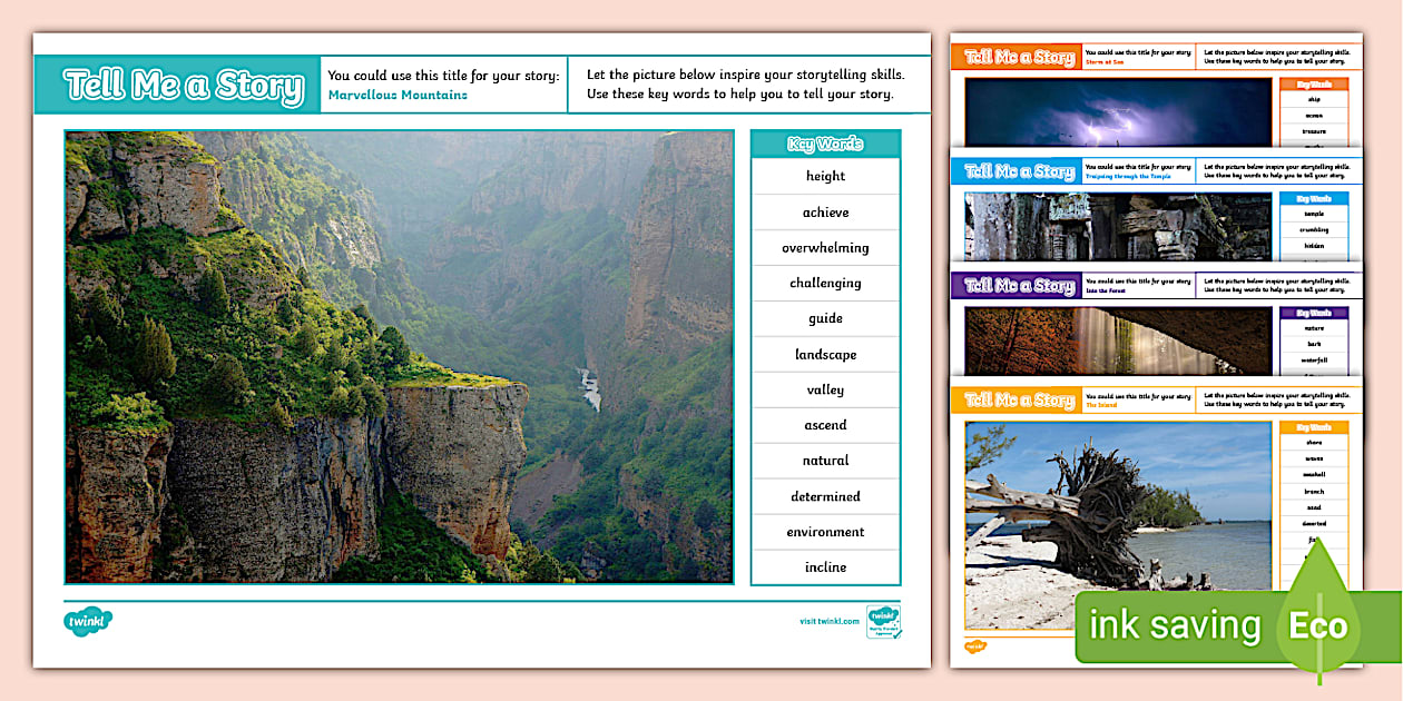 KS2 Tell Me an Adventure Story Activity Pack (teacher made)