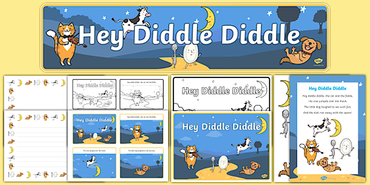 Hey Diddle Diddle Resource Pack (teacher made) - Twinkl
