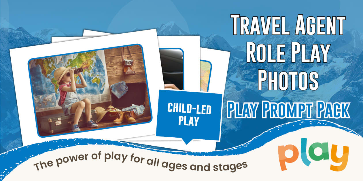Travel Agent Role Play Photos Play Prompt Pack