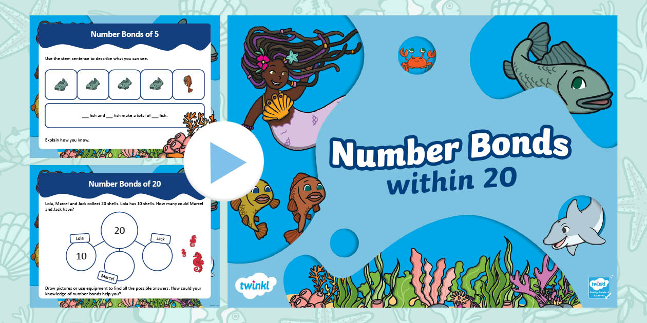 Year 1 Number Bonds within 20 PowerPoint - Twinkl