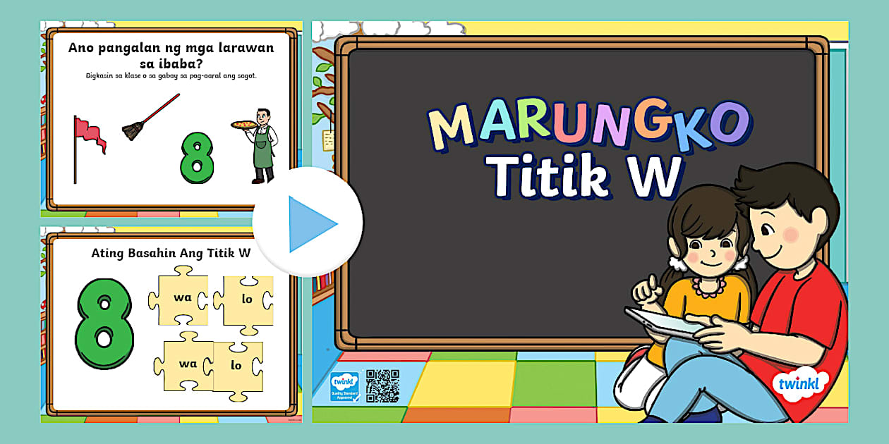 Marungko Titik W | Philippines | Twinkl