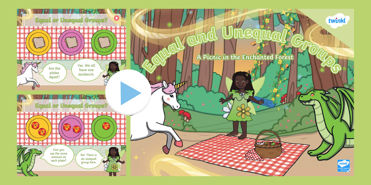 Equal and Unequal Groups | Equal and Unequal Groups EYFS