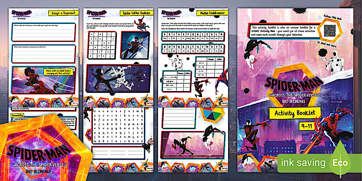 FREE! - Spider-Man™: Puzzle and Activity Booklet [Ages 9-11]