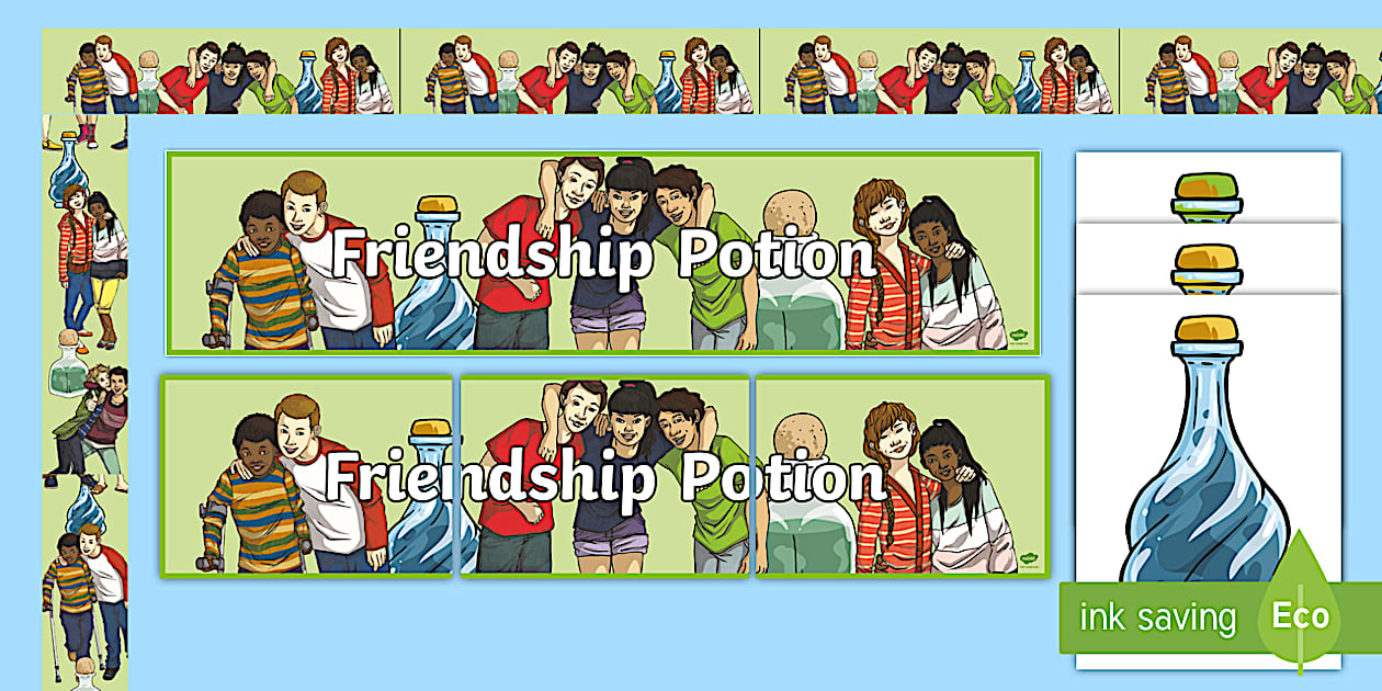 Friendship Potion KS2 Display Pack - Twinkl