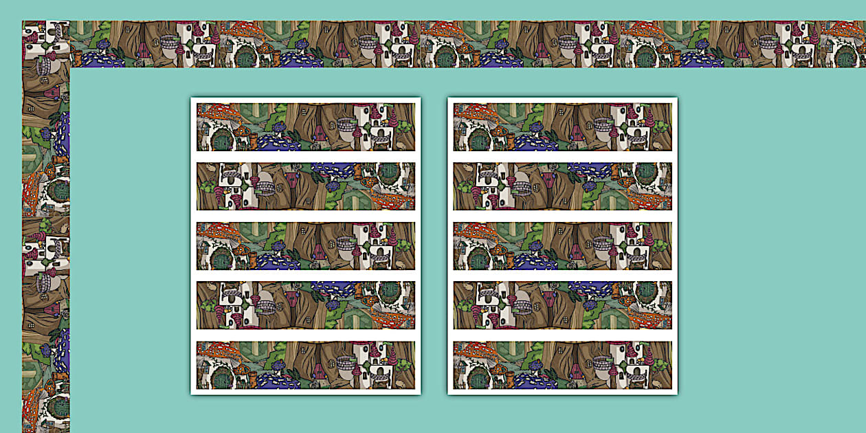 Fairy Garden Magic Bulletin Board Borders (teacher made)