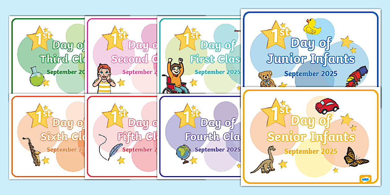 First Day of School Poster Ideas | Display Resources