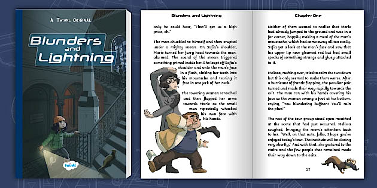 Blunders and Lightning | KS2 Stories for Electricity Topic