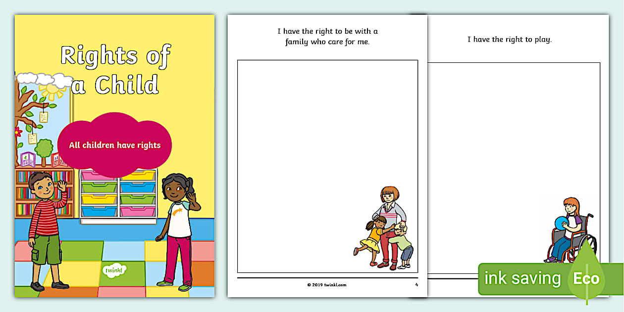 Editable Rights of a Child Booklet (teacher made) - Twinkl