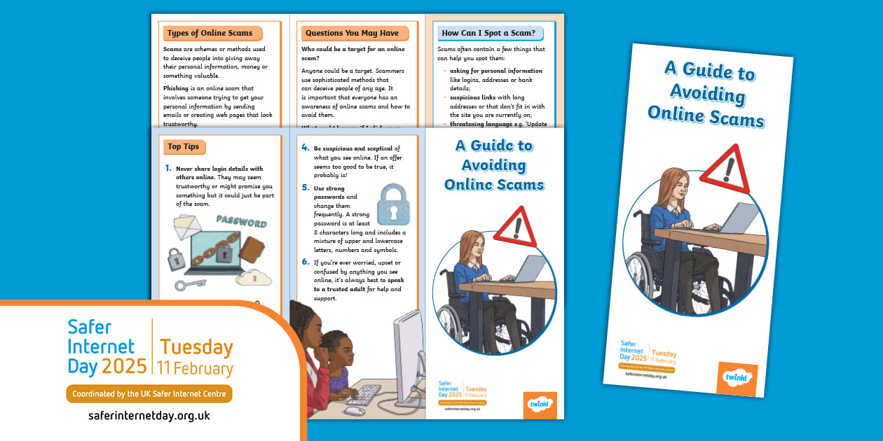 FREE! - Safer Internet Day 2025: KS2 Guide to Avoiding Online Scams