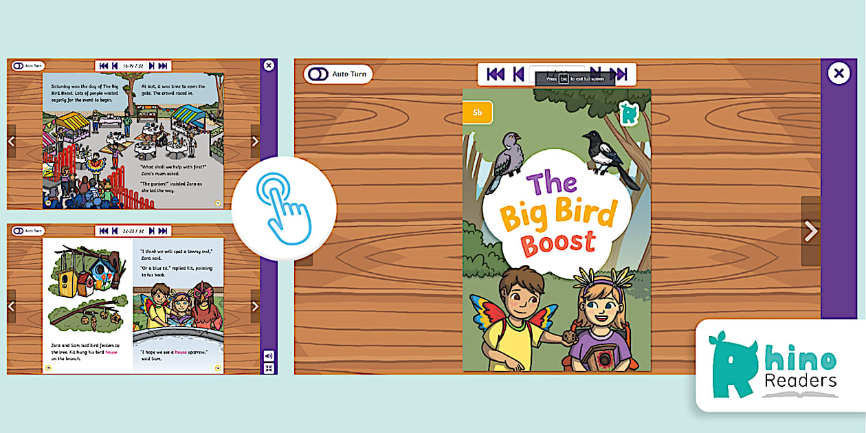 Level 5b Reading Scheme Book: The Big Bird Boost - Twinkl