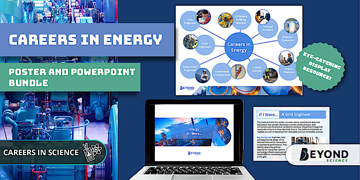 Energy Careers Poster & PowerPoint Bundle | Beyond Science