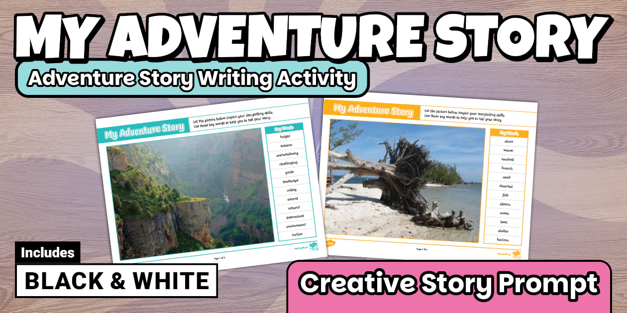 Adventure Story Writing Activity