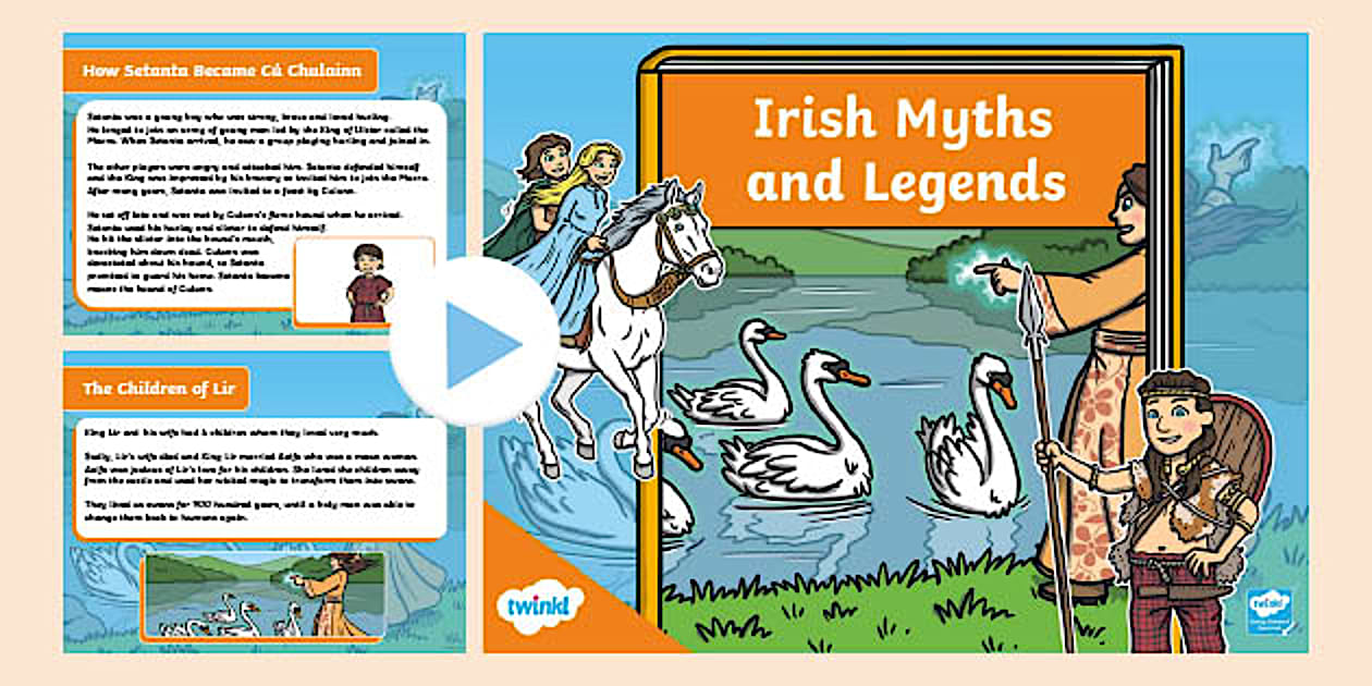 Introduction to Irish Myths and Legends PowerPoint - Twinkl