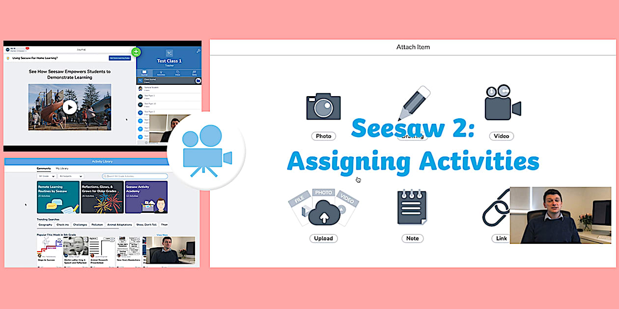Seesaw 2: Assigning Activities (teacher made) - Twinkl