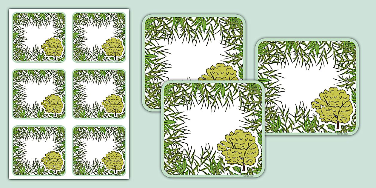 Willow Tree Peg Labels (teacher made) - Twinkl