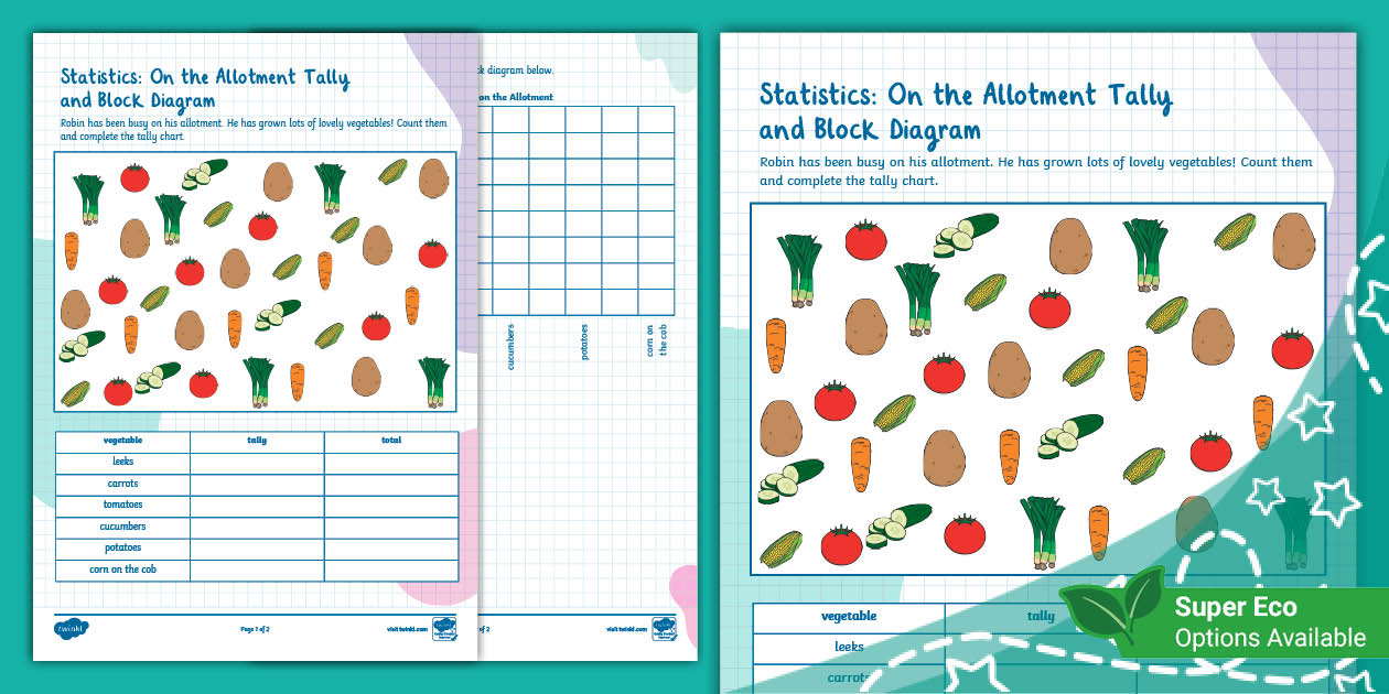 Statistics: On the Allotment Tally and Block Diagram