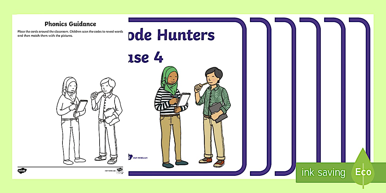 Phase 4 Code Hunter (teacher made) - Twinkl