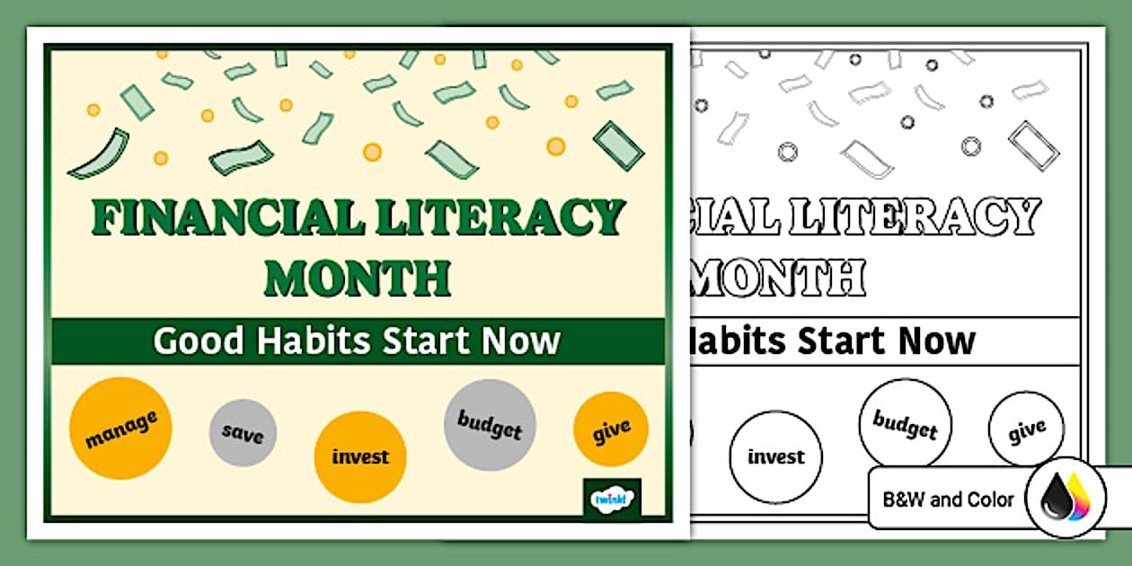 Financial Literacy Poster Resource for Teachers | Twinkl USA