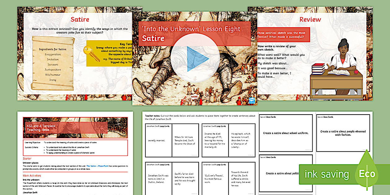Satire in Gulliver’s Travels | Pre-1914 Literature Lesson 8