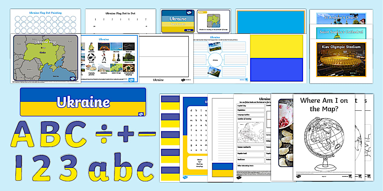 Ukraine Activity Pack