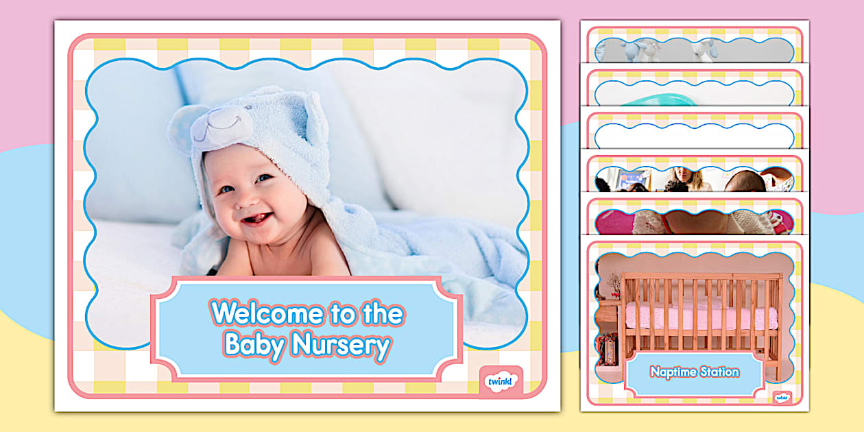 Baby Nursery Dramatic Play Photo Posters (teacher made)