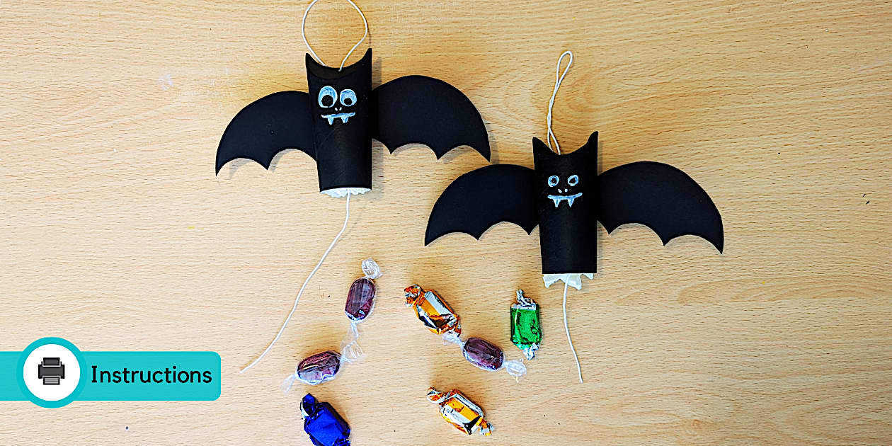 Halloween Craft Piñata | Bat Piñata | Halloween - Twinkl