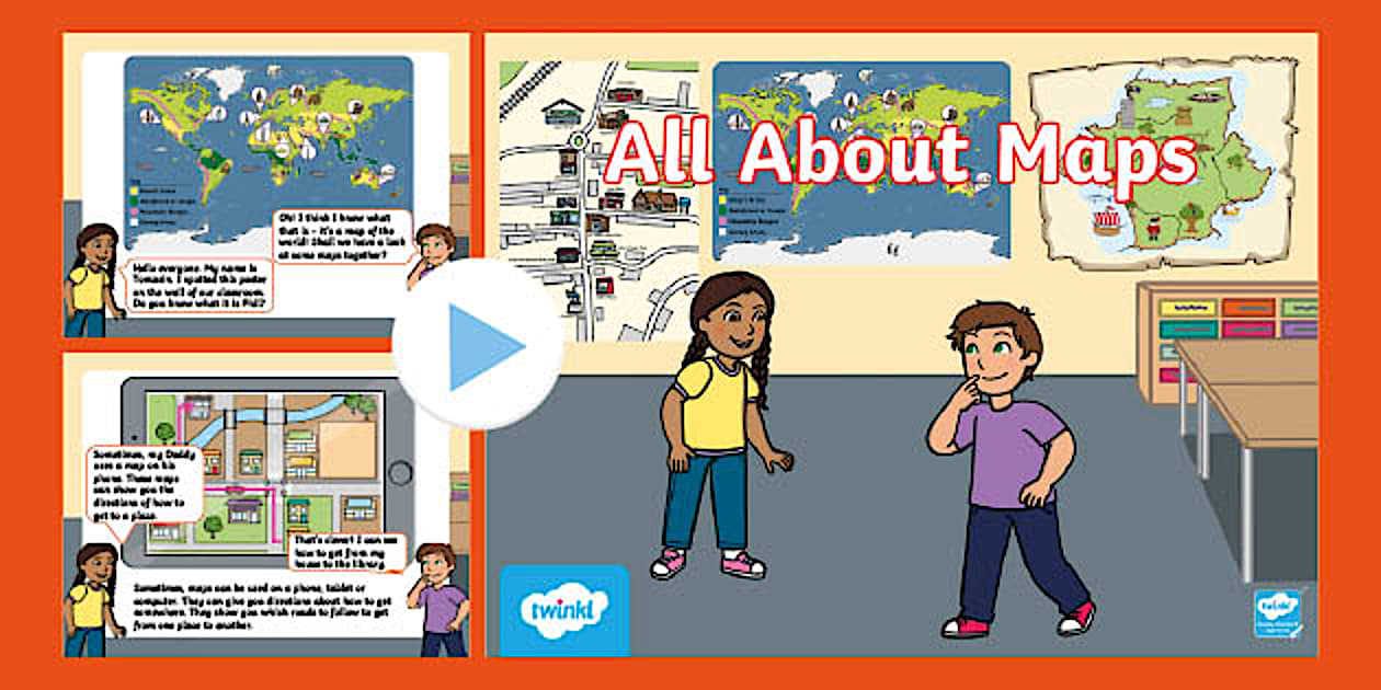 EYFS All About Maps PowerPoint - Twinkl