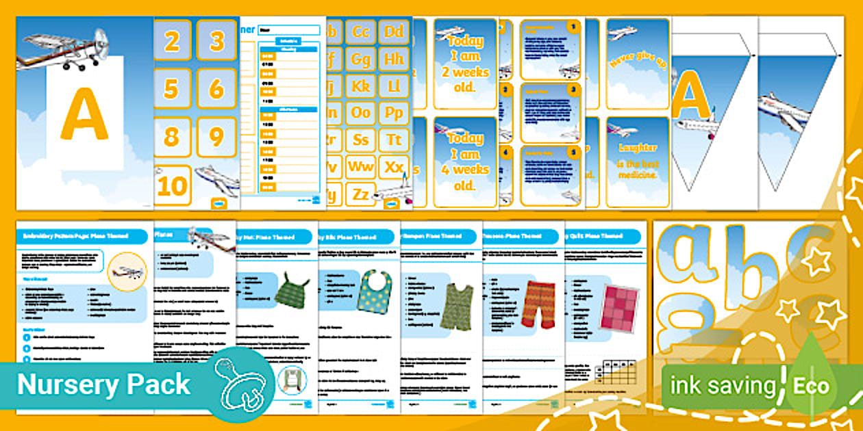 FREE! - Planes Nursery Pack (Teacher-Made) - Twinkl