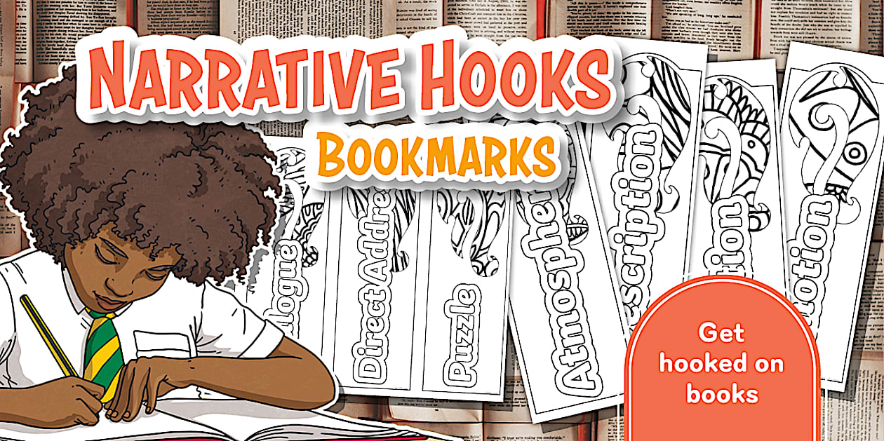 * NEW * Narrative Hooks Bookmarks