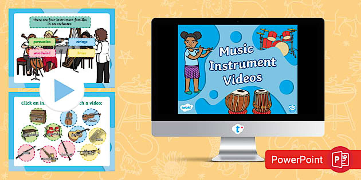 Music Instruments - Video (teacher made) - Twinkl